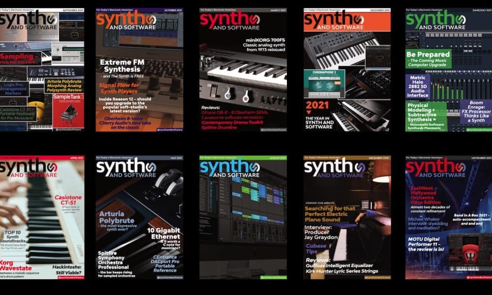 Synth and Software Looks Back at the 2021 Cover Features - Synth and ...