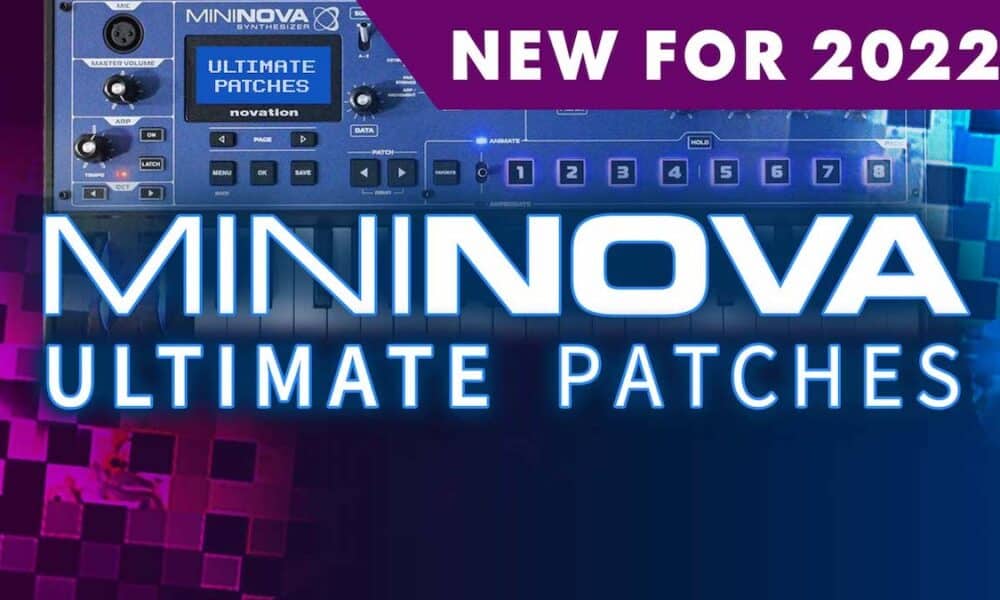New! 333 Novation MiniNova Ultimate Patches - Synth and Software