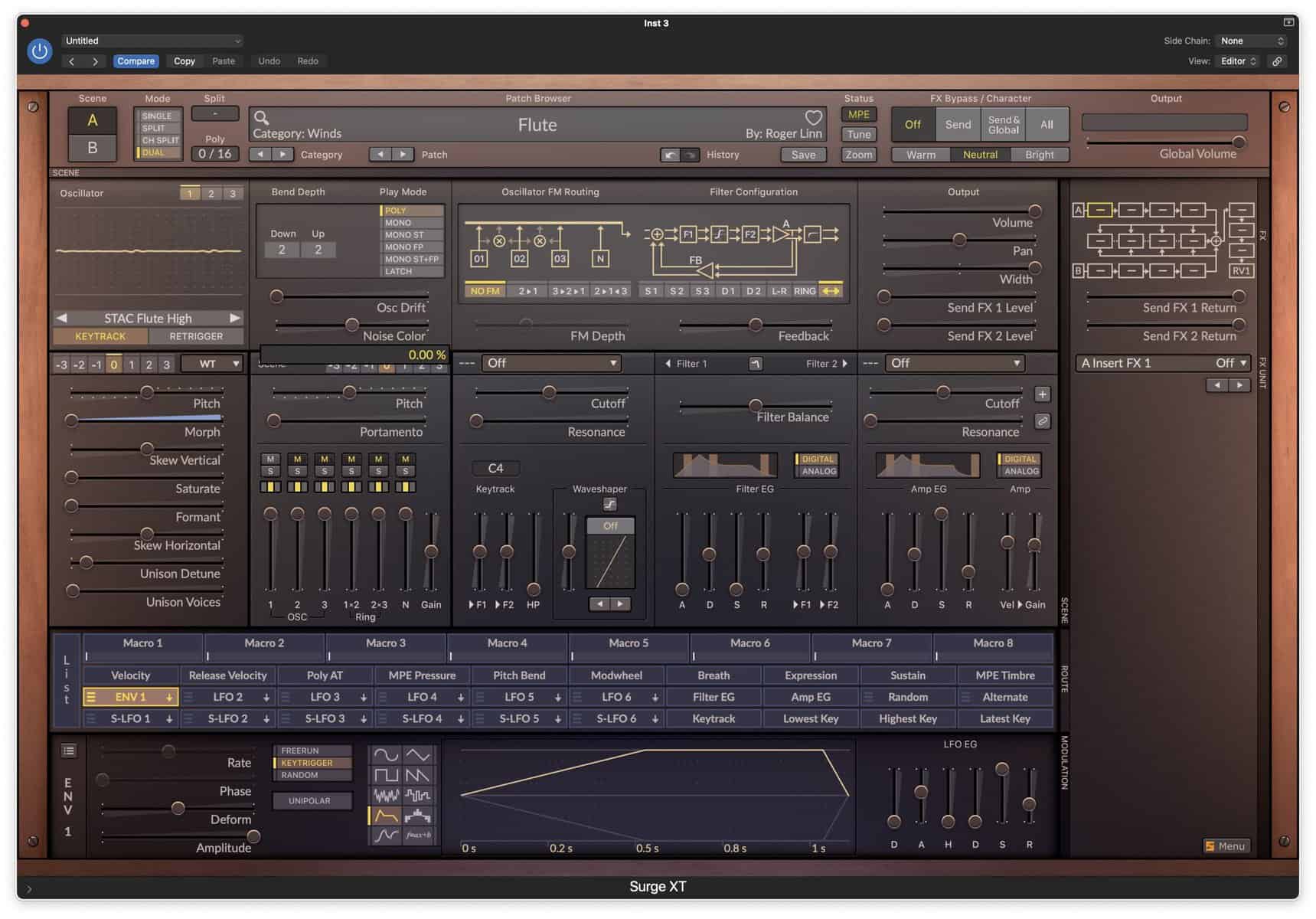 Several Weeks with the LinnStrument: a Report - Synth and Software