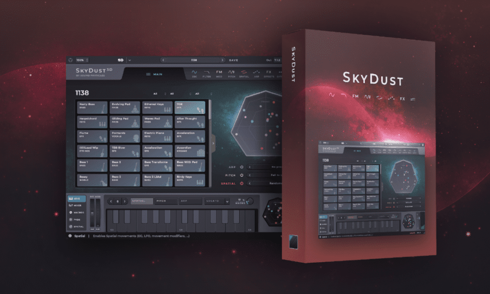 Sound Particles SkyDust 3D Softsynth - Synth and Software